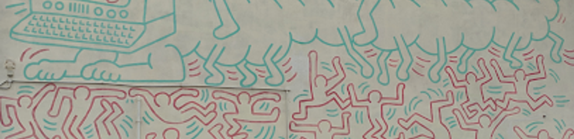 The Vibrant Keith Haring Mural in Collingwood
