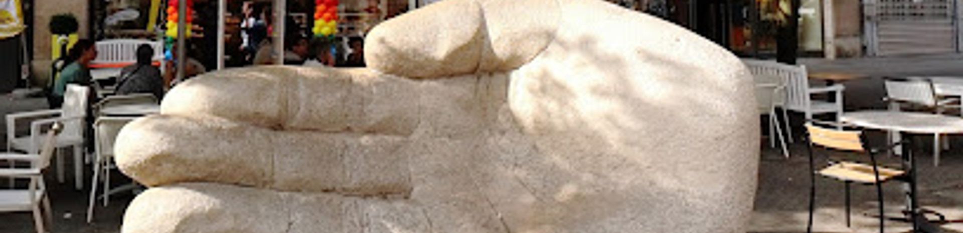 The Enigmatic Giant Antigoon Severed Hand Statue