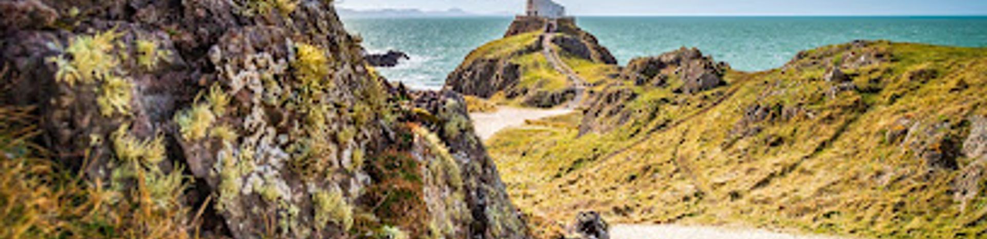 Goleudy Tŵr Mawr Lighthouse on Ynys Llanddwyn, Anglesey